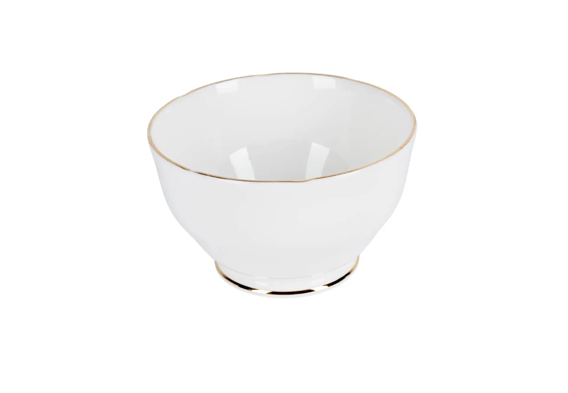 4" Duchess Sugar Bowl (vintage Gold Band) - CMA Event Hire