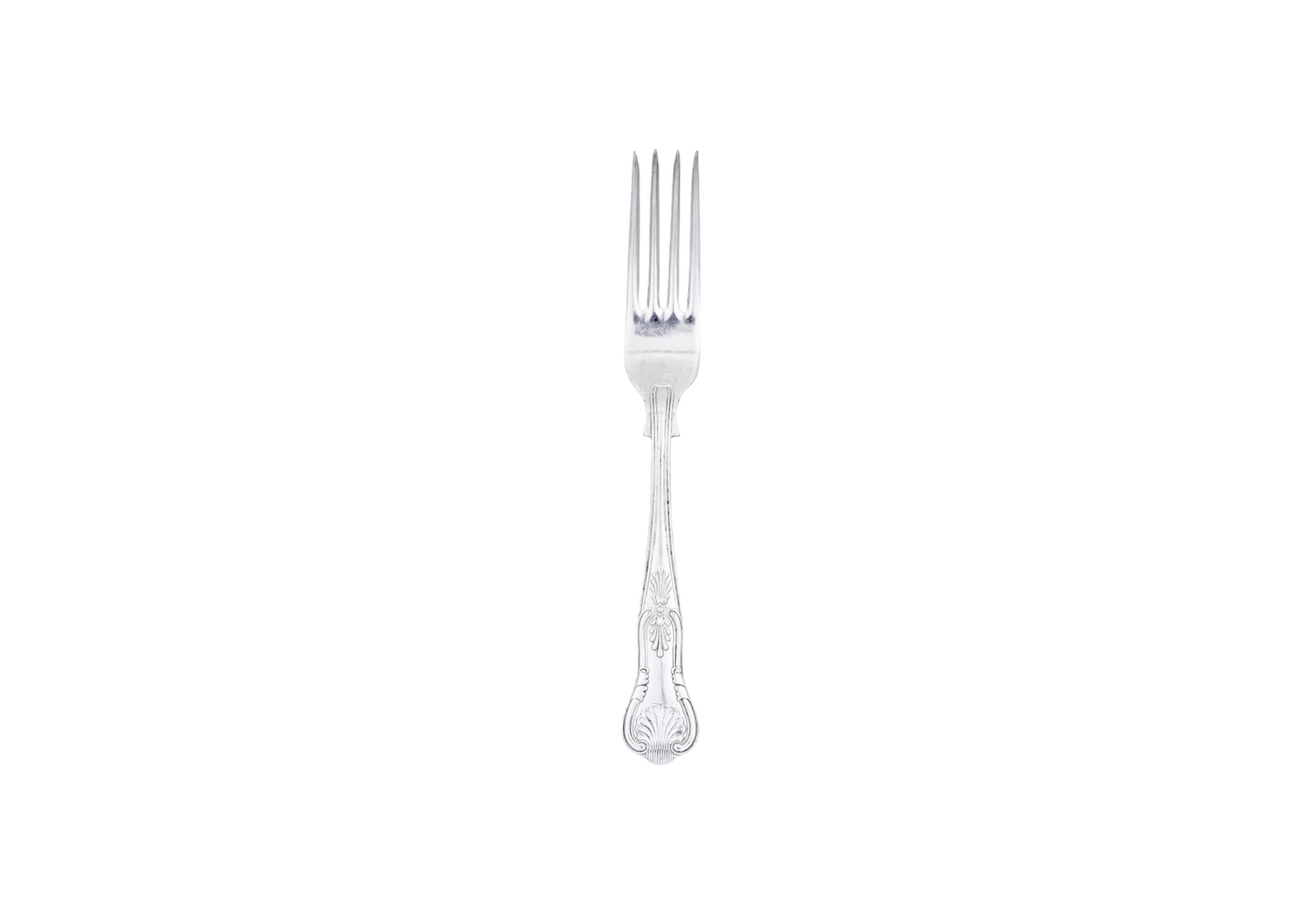 Kings Pattern Large Fork (silver) - CMA Event Hire