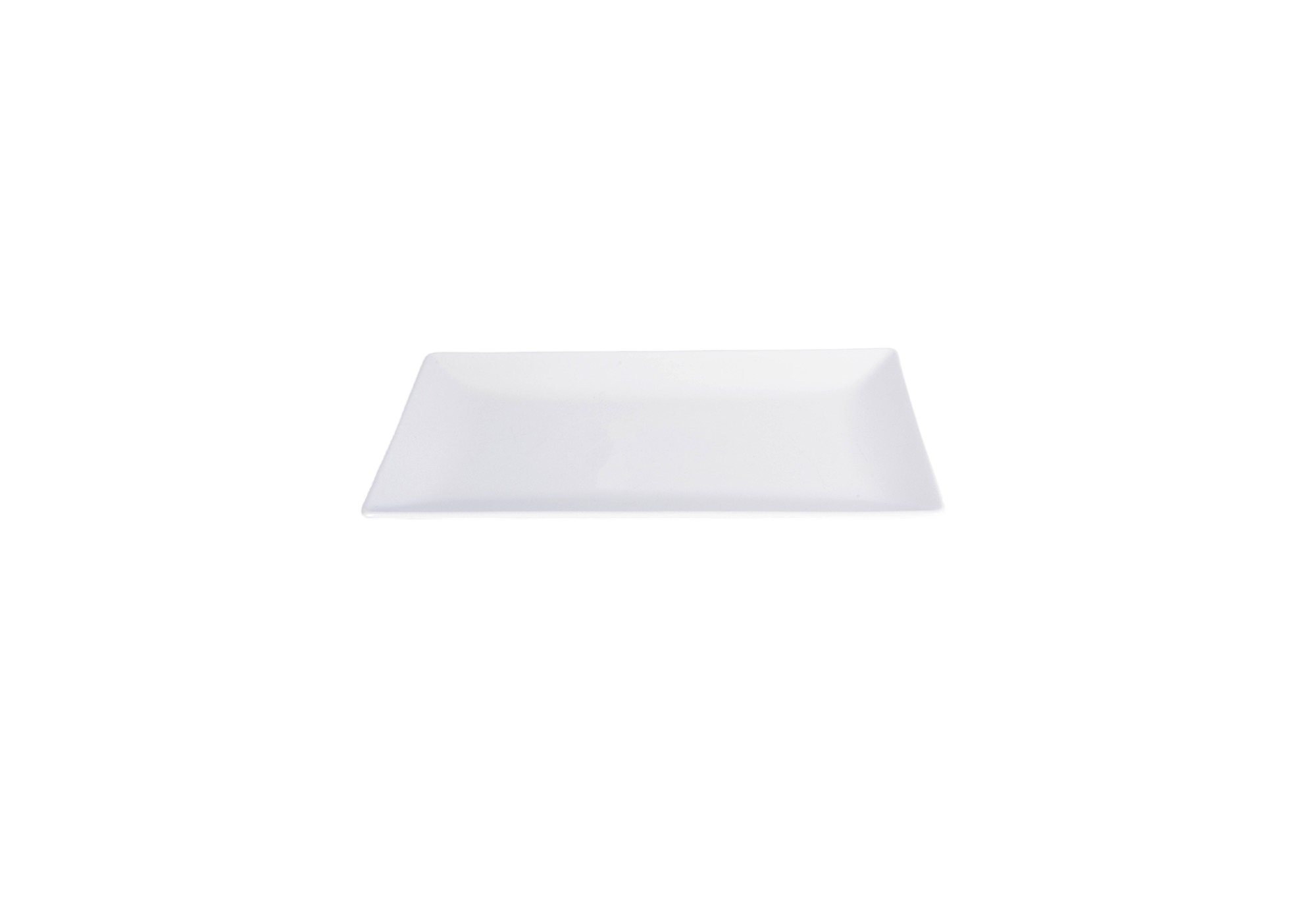 Rectangular Plate (matt White) - CMA Event Hire